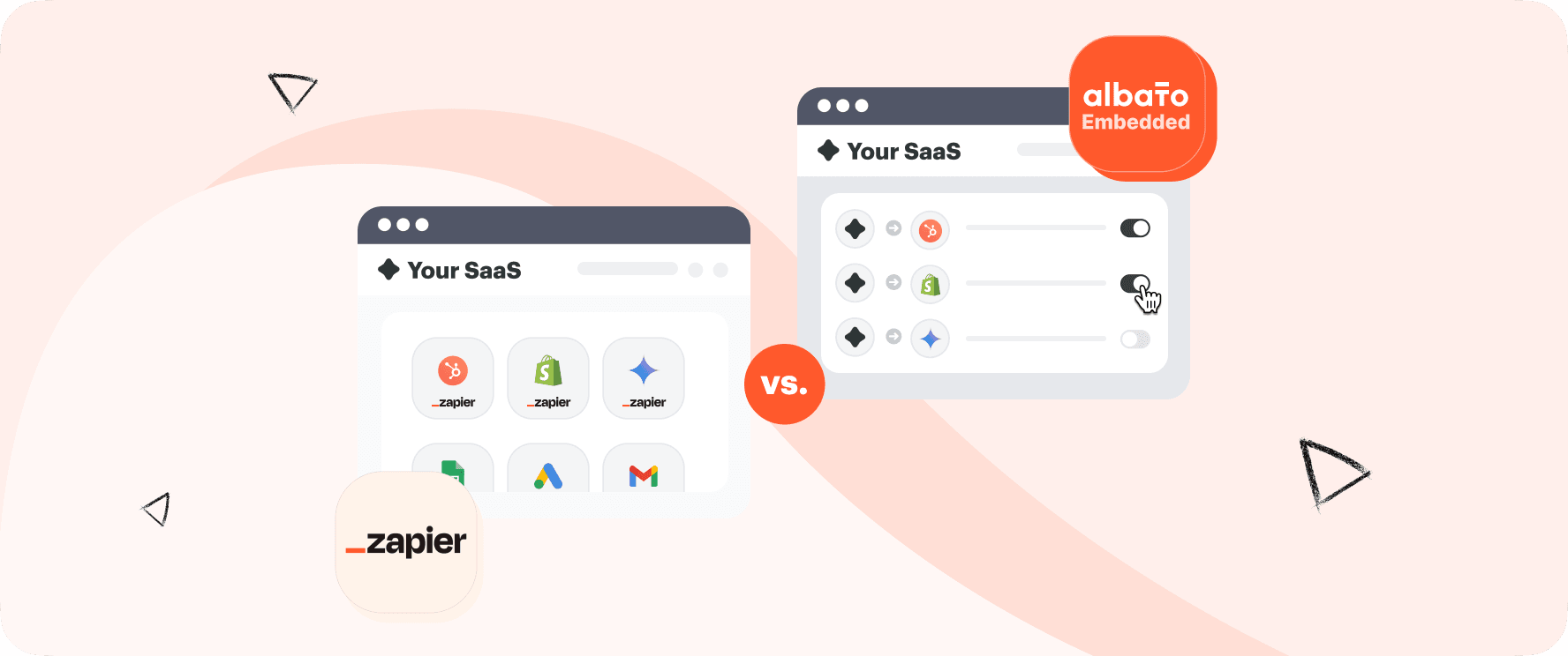 White-Label Albato Embedded vs. Zapier Embed: Solution Comparison | Albato